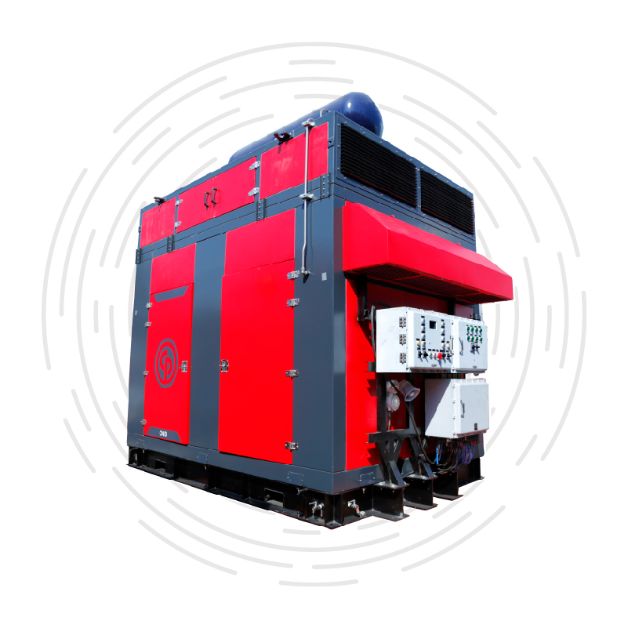VIP booster cum online CNG compressors - Chicago Pneumatic